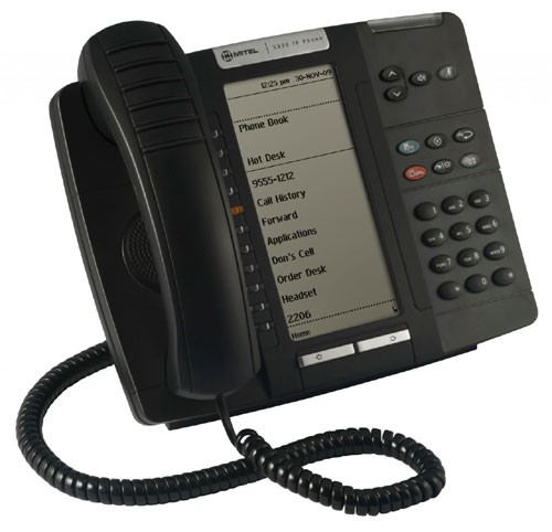 Full featured high-end business IP phones from Mitel