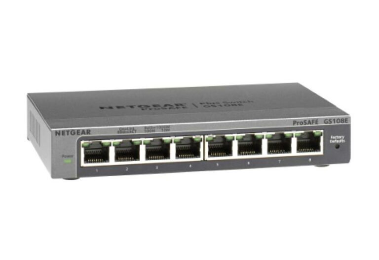 Netgear GS108E 8 Port Switch - Office Phone Shop